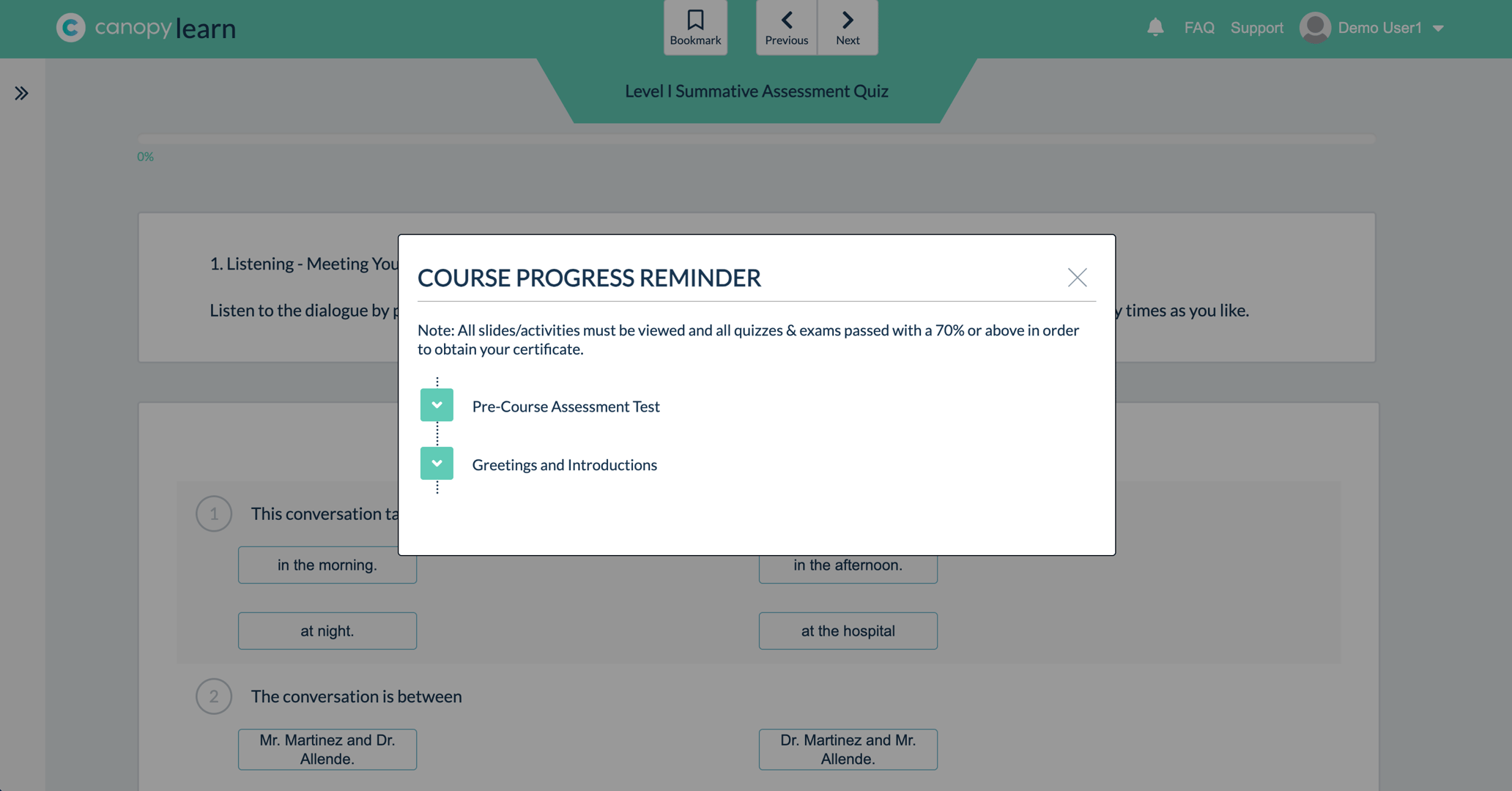 How do I get a Certificate of Completion or CE/CME/CNE certificate?